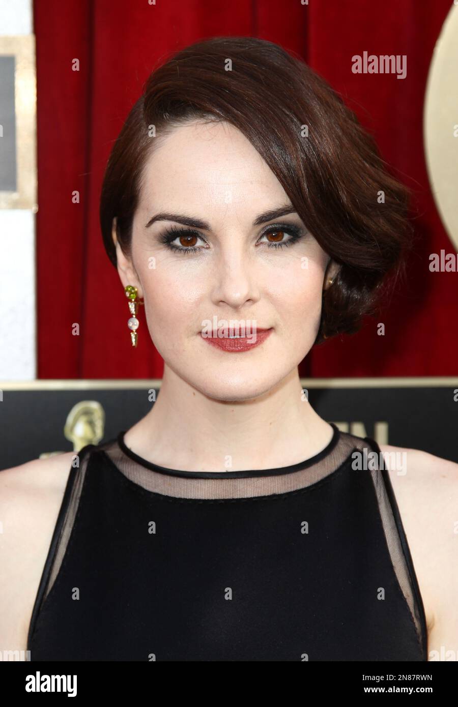 Actress Michelle Dockery arrives at the 19th Annual Screen Actors Guild ...