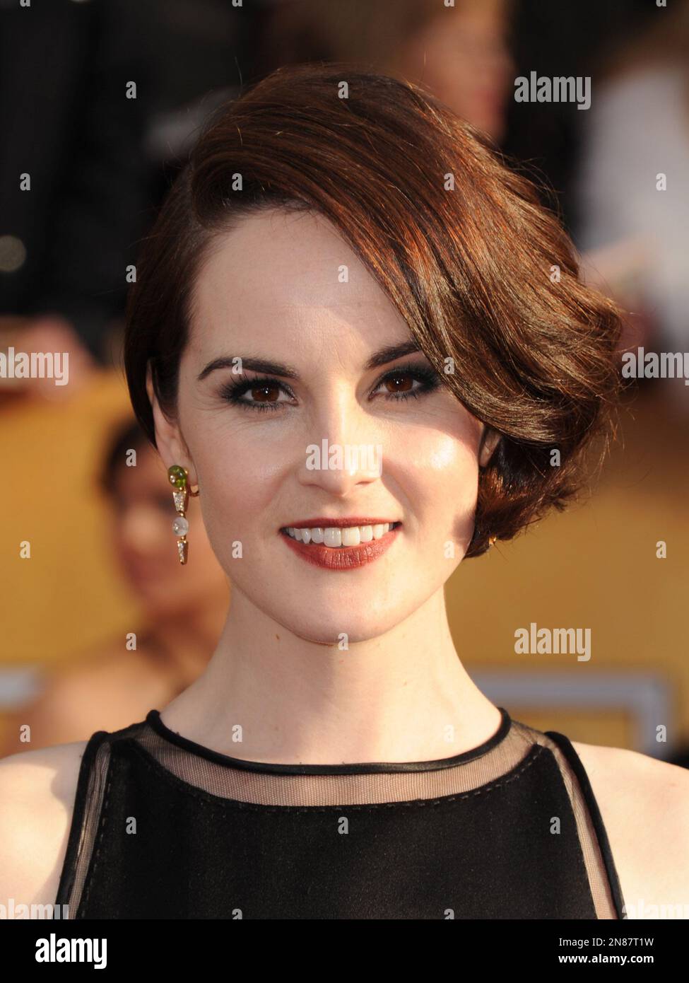 Actress Michelle Dockery arrives at the 19th Annual Screen Actors Guild ...