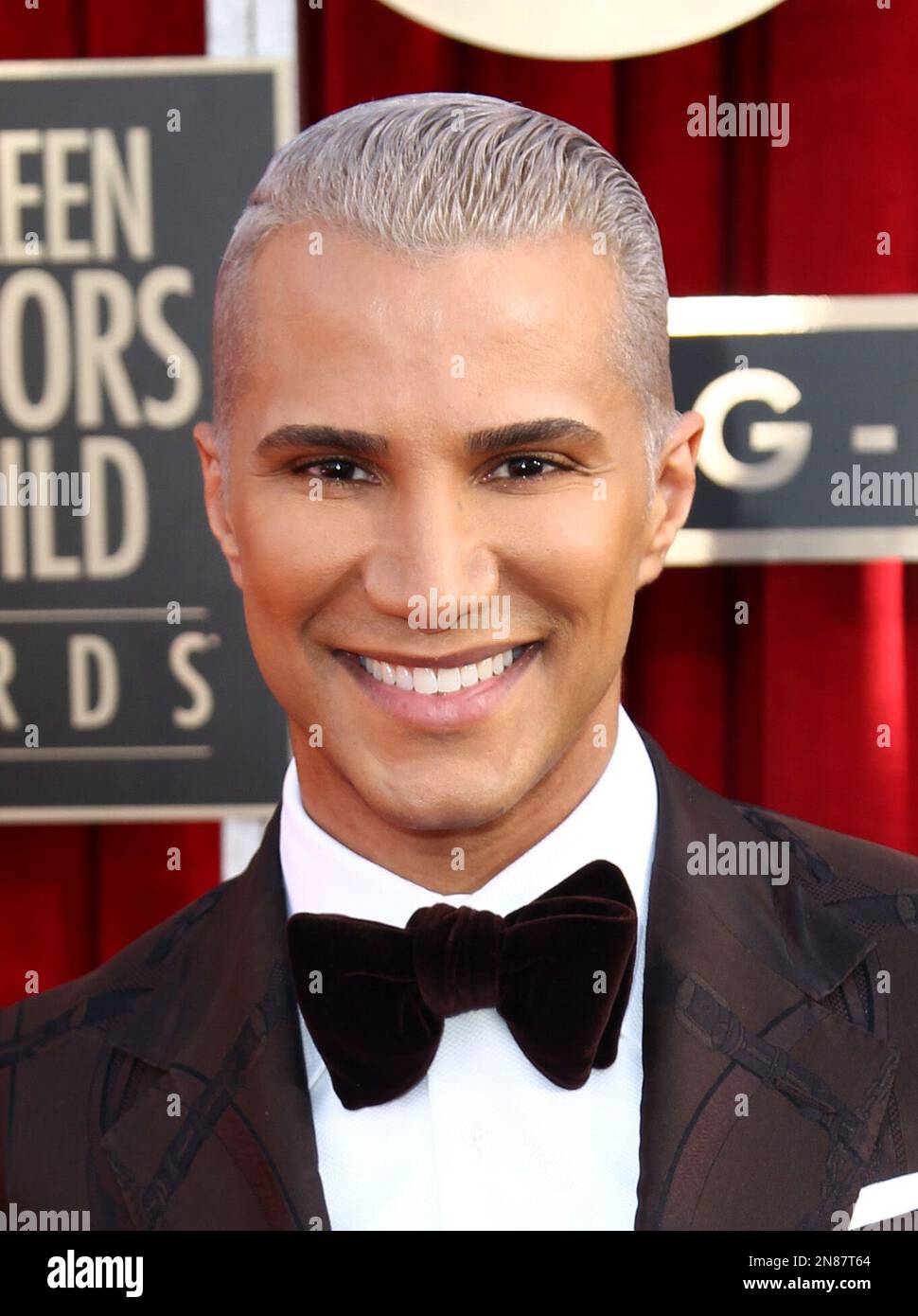 Jay Manuel arrives at the 19th Annual Screen Actors Guild Awards at the ...