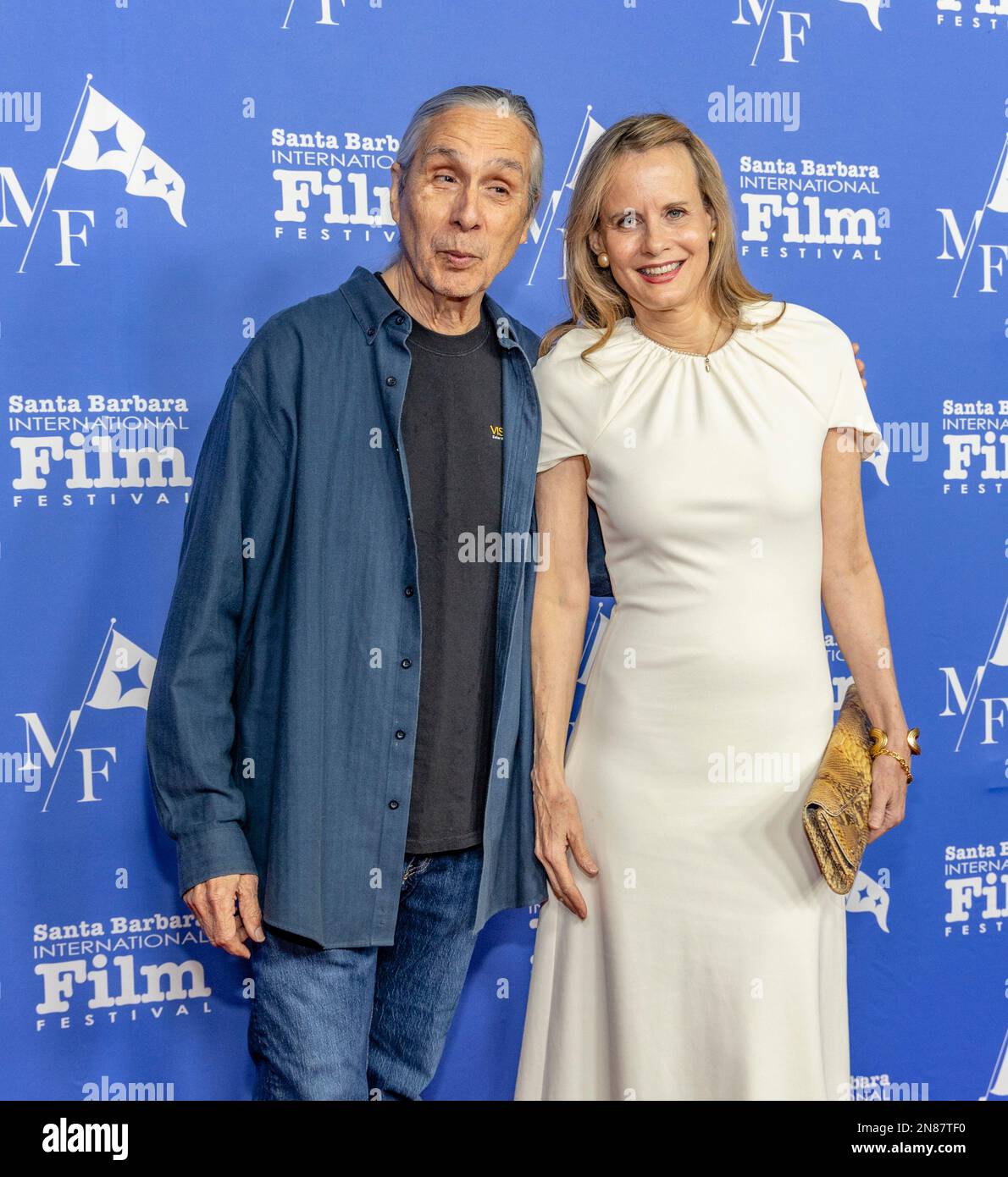 Santa Barbara, USA. 10th Feb, 2023. Victor Nunez and Lori Singer ...