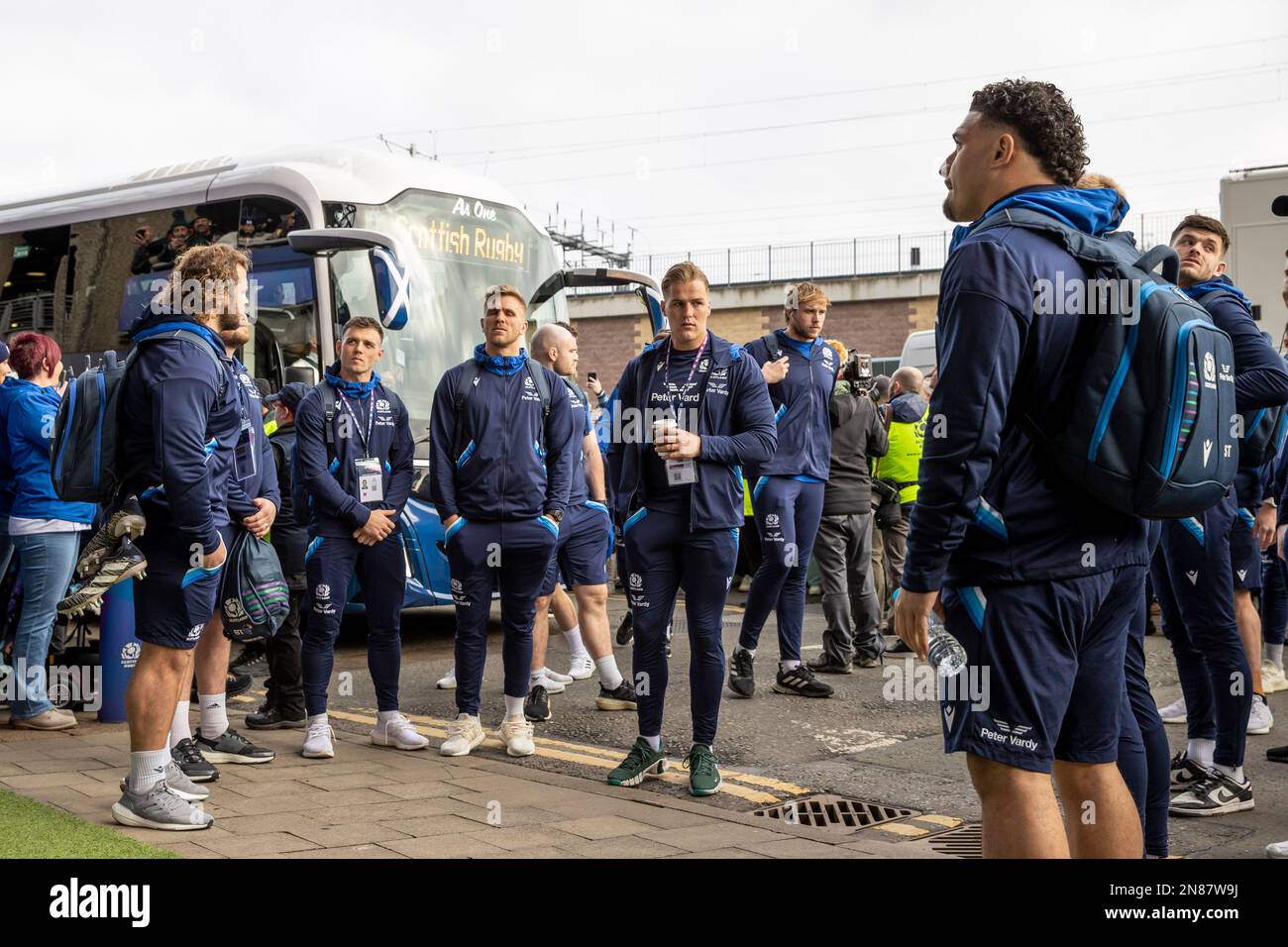 Edinburgh, UK. 11th Feb, 2023. 11th February 2023; Murrayfield Stadium ...