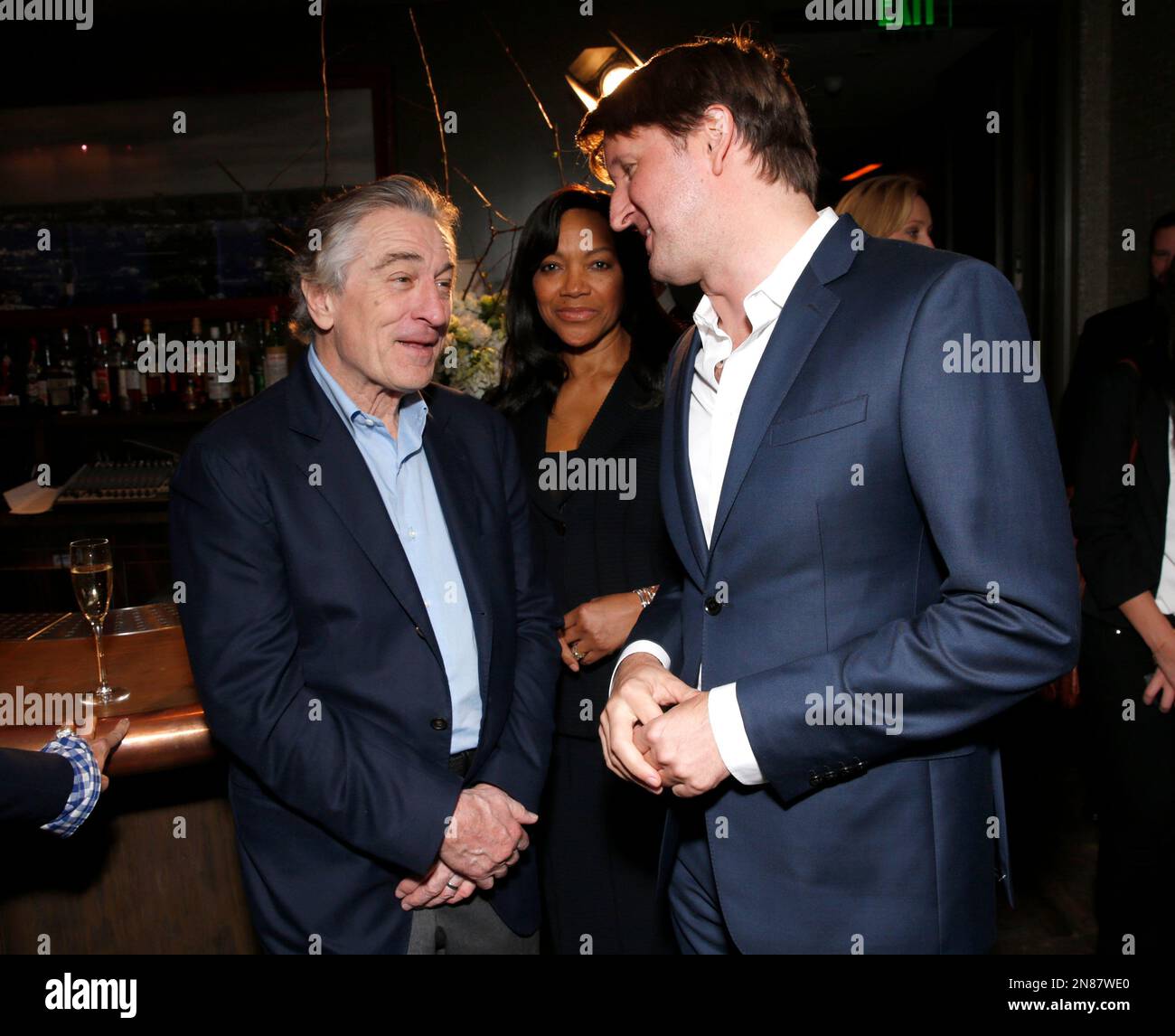 Robert De Niro, Grace Hightower and Tom Hooper attend the Australian ...