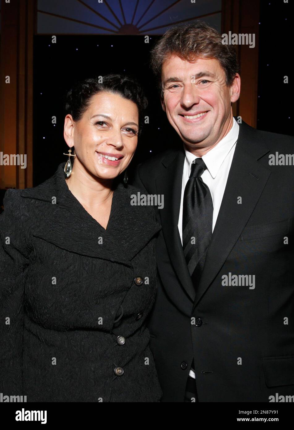 Donna Langley and Tim Bevan attend the 24th Annual Producers Guild (PGA ...