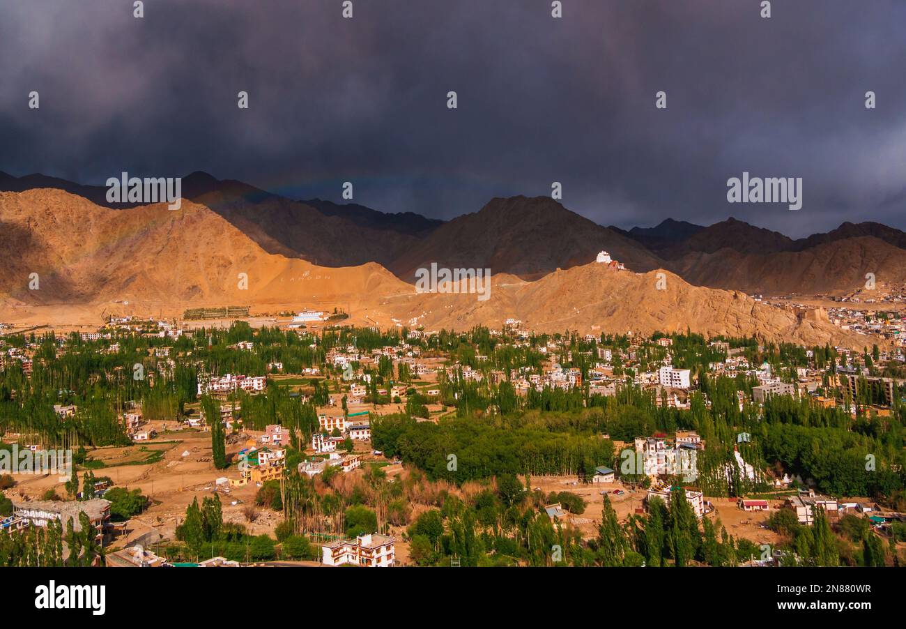 Ladakh, India - June 23,2022: Beautiful landscape of Ladakh covering ...