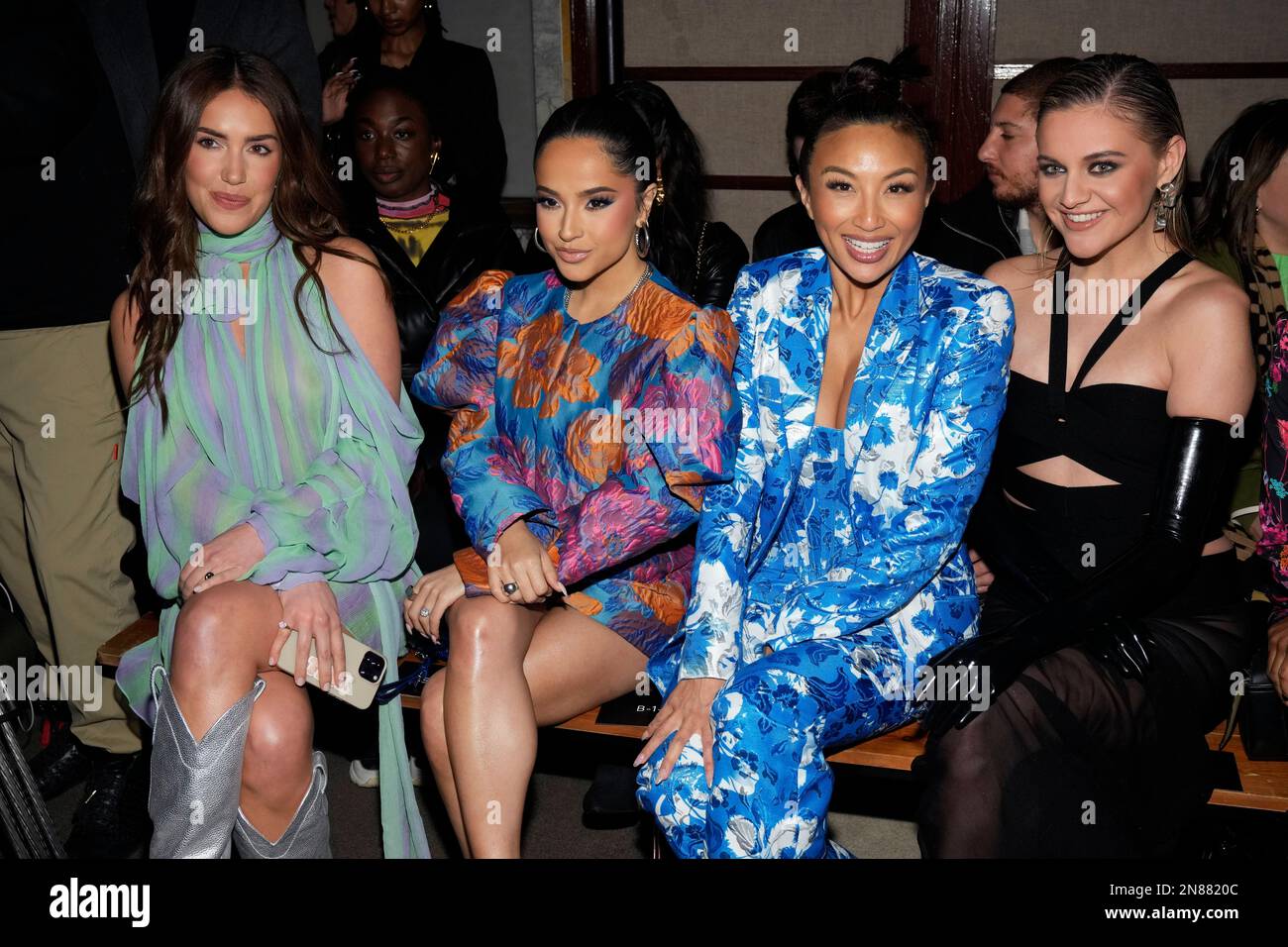 Tinx, from left, Becky G, Jeannie Mai Jenkins and Kelsea Ballerini ...