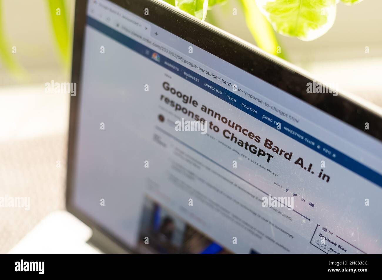 ChatGPT Open AI chatbot website on a smartphone. Kyiv, Ukraine ...