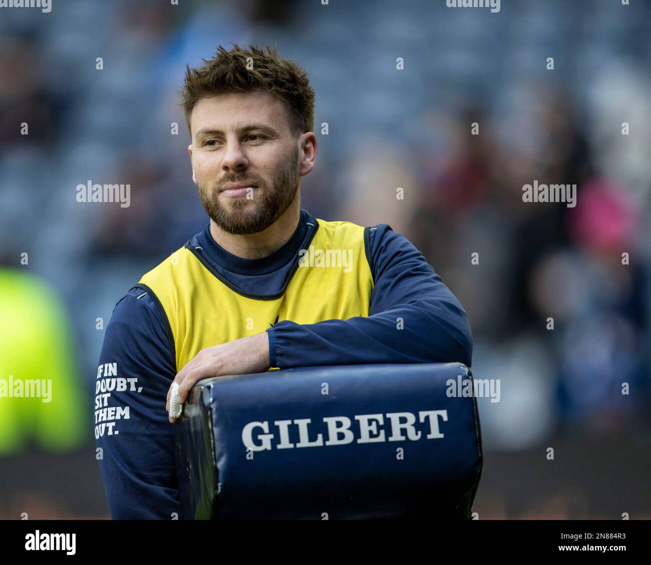 Edinburgh, UK. 11th Feb, 2023. 11th February 2023; Murrayfield Stadium ...