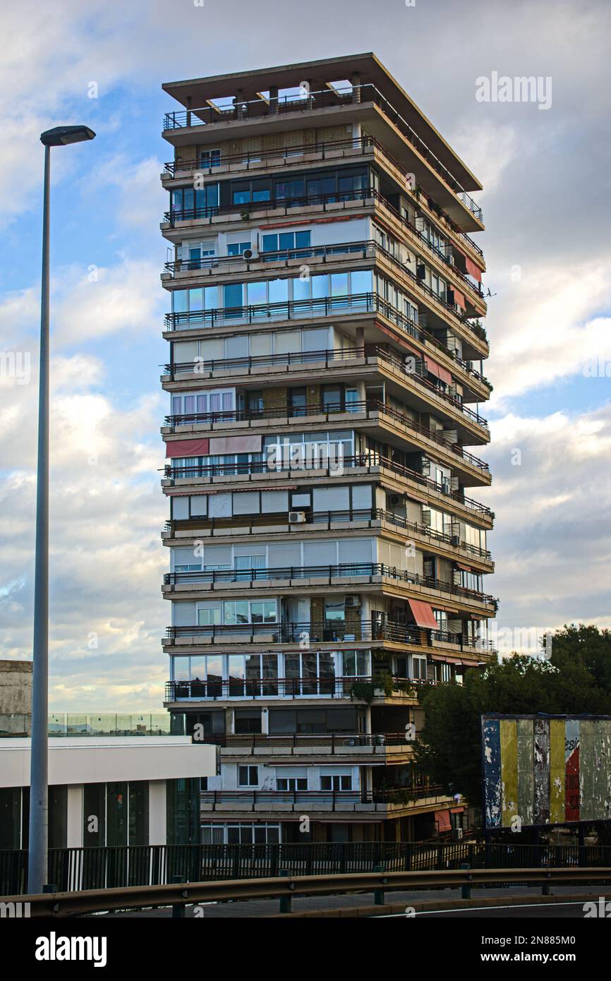 Tyba De Luxe high rise apartments. Unprepossessing 15 storey tower ...