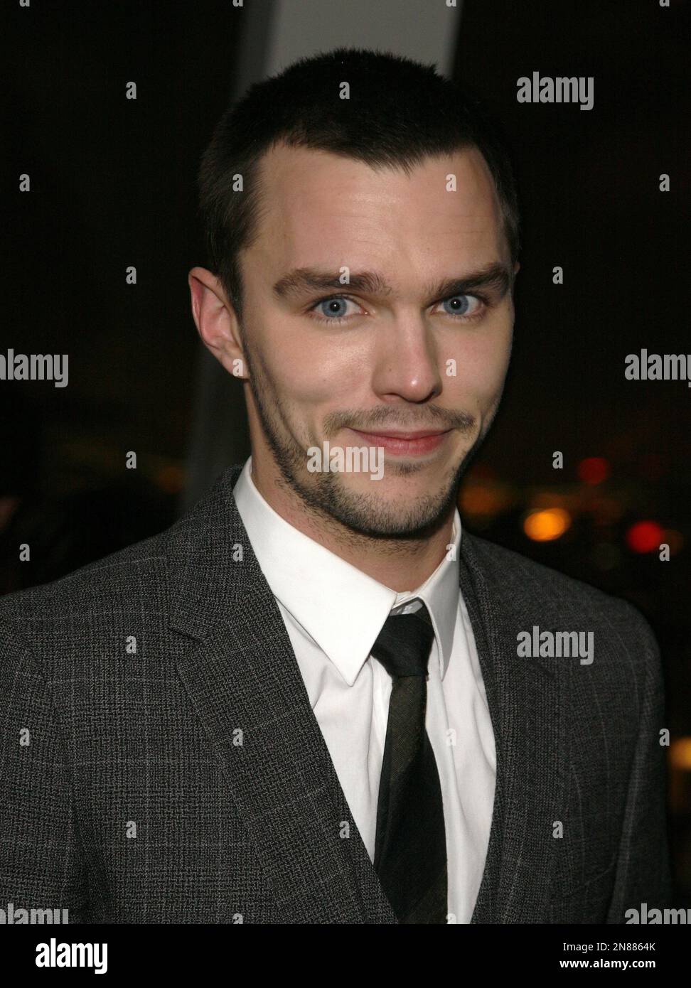 Actor Nicholas Hoult attends the "Warm Bodies" premiere after party, at ...