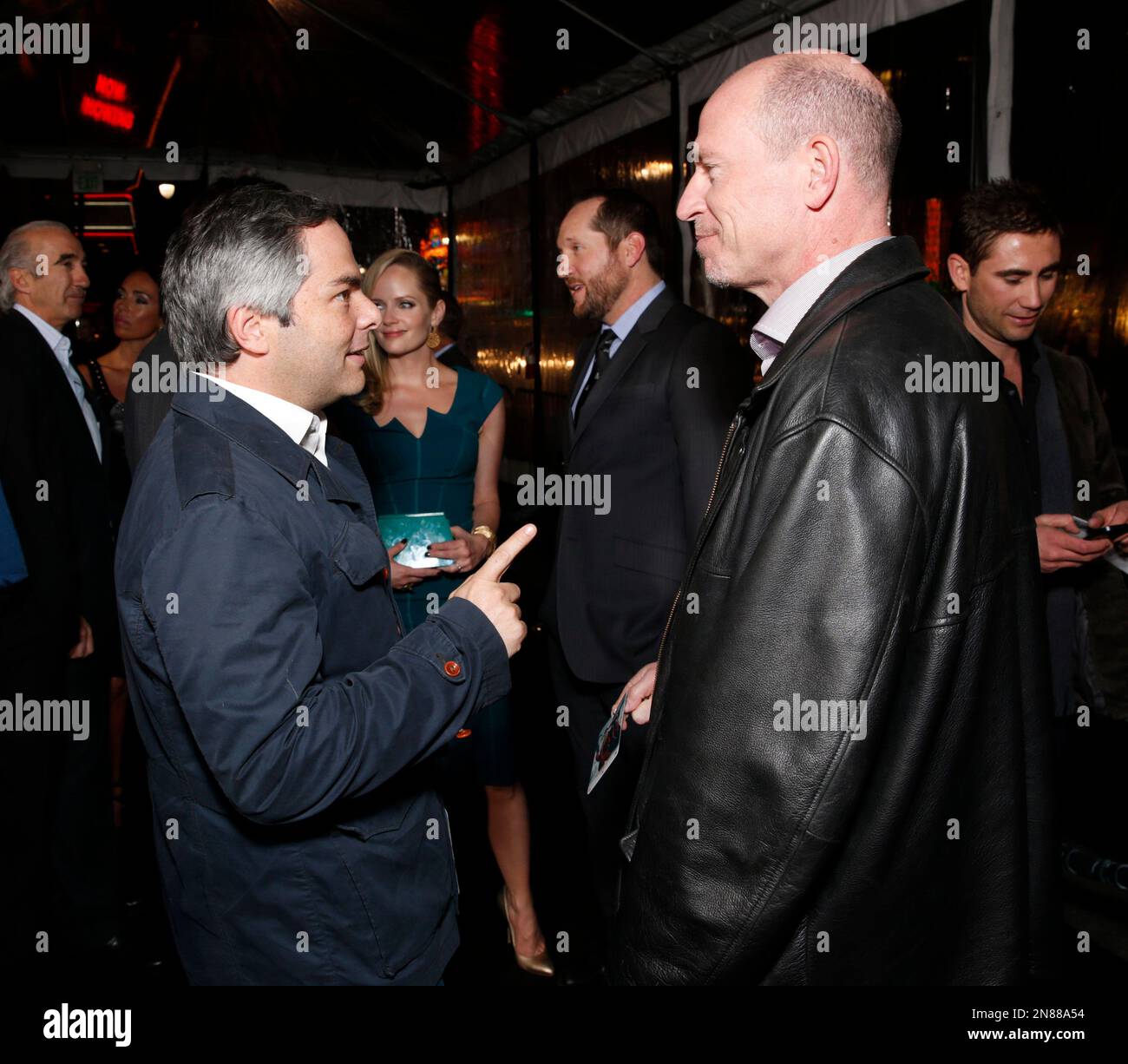 President/ Paramount Film Group Adam Goodman and Vice Chairman of ...