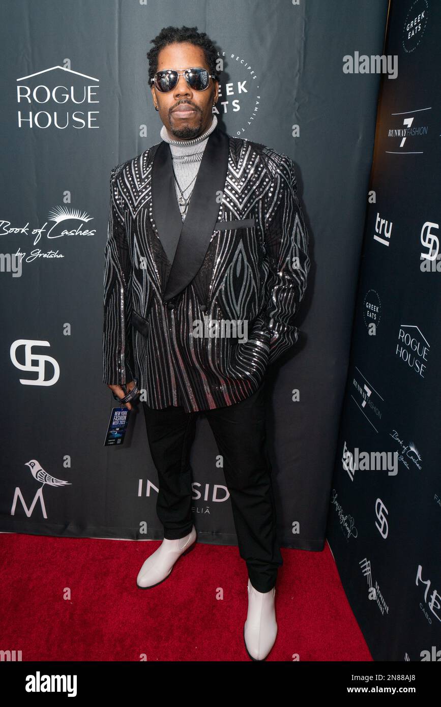 Erick “Mr. Major” Shervington attend the Susanne Bartsch LOOK Capsule ...