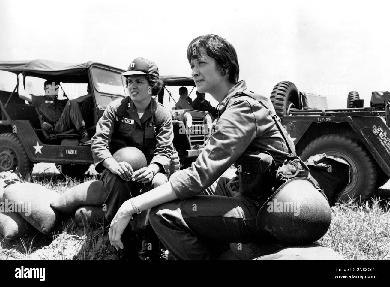 FILE - In this July 14, 1965, file photo, U.S. Army nurses Capt. Gladys ...