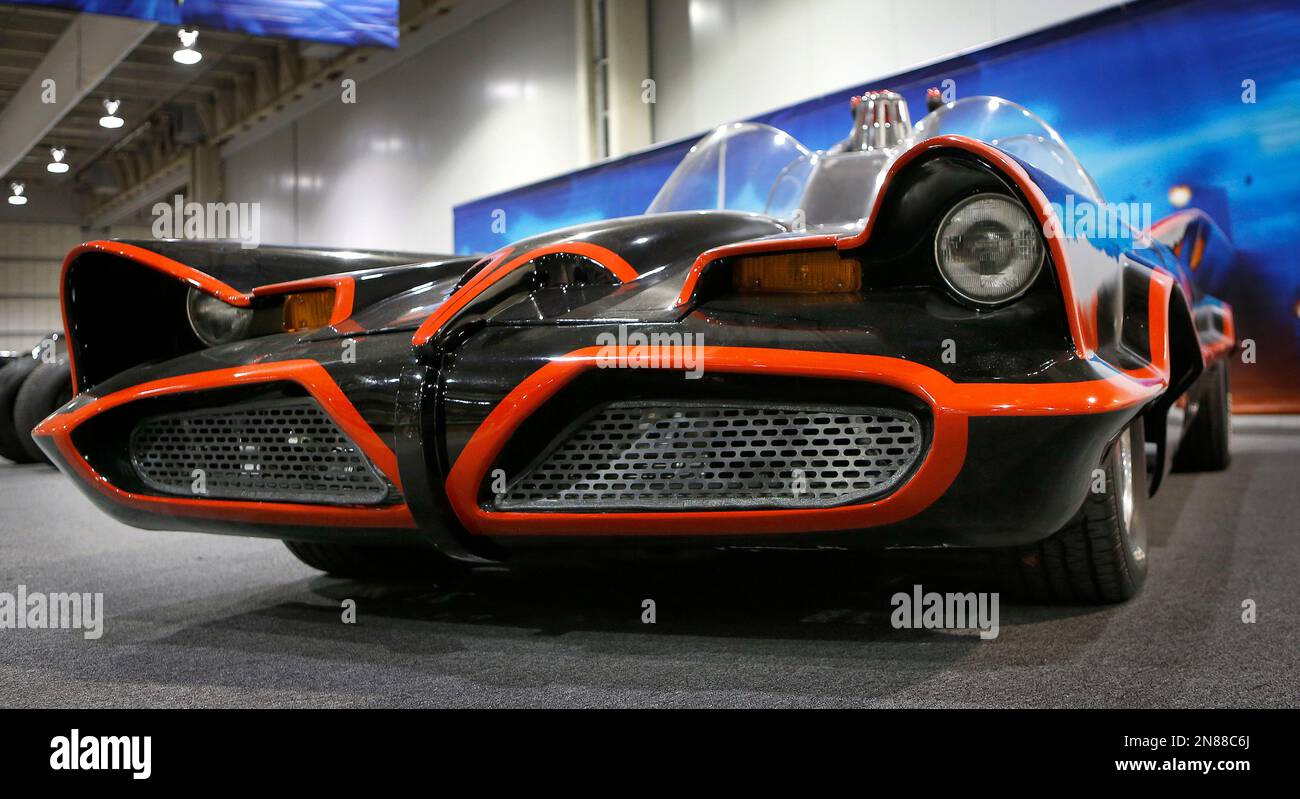 A licensed replica of Batman's ride from the 1960s TV series is on ...
