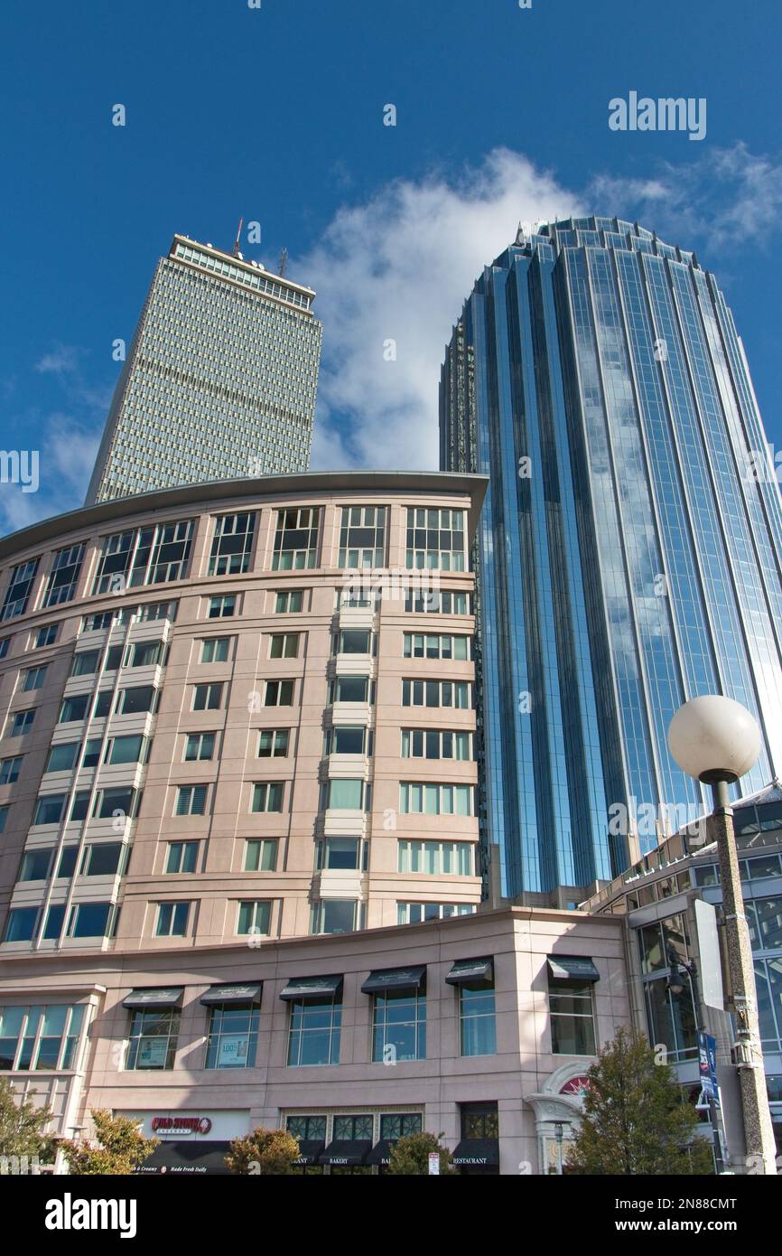 Downtown boston buildings hi-res stock photography and images - Alamy