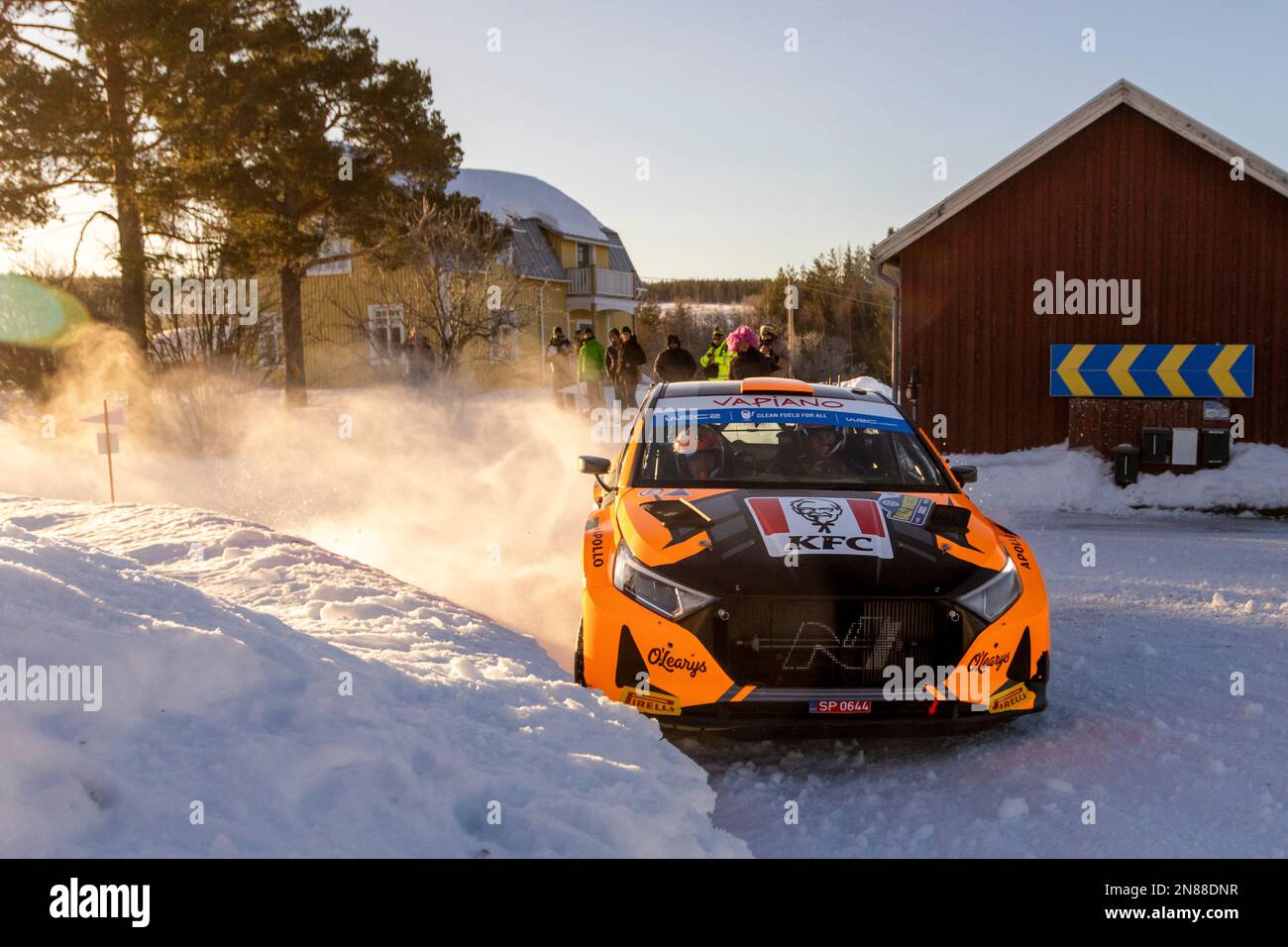 25 Georg LINNAMAE (EST), James MORGAN (GBR), HYUNDAI i20 N, RC2, Rally2 ...