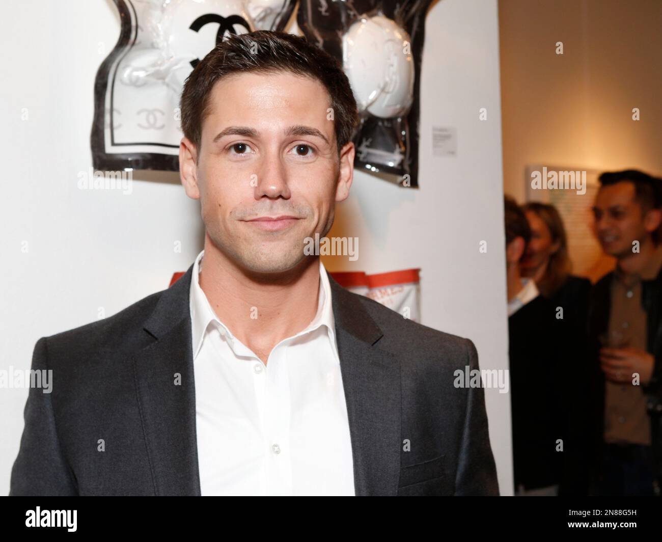 Zach Sale attends the LA Art Show hosted by Ali Larter and Hayes ...