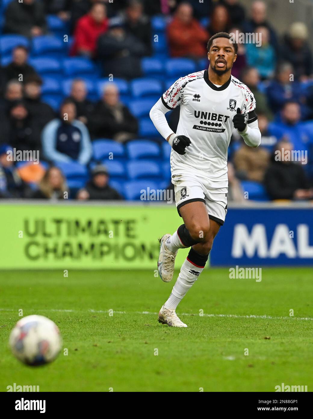 Chuba Akpom #29 of Middlesbrough during the Sky Bet Championship match ... Chuba Akpom #29 of Middlesbrough during the Sky Bet Championship match ...