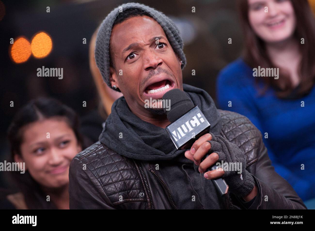 Actor Marlon Wayans visits New.Music.Live. at the MuchMusic ...