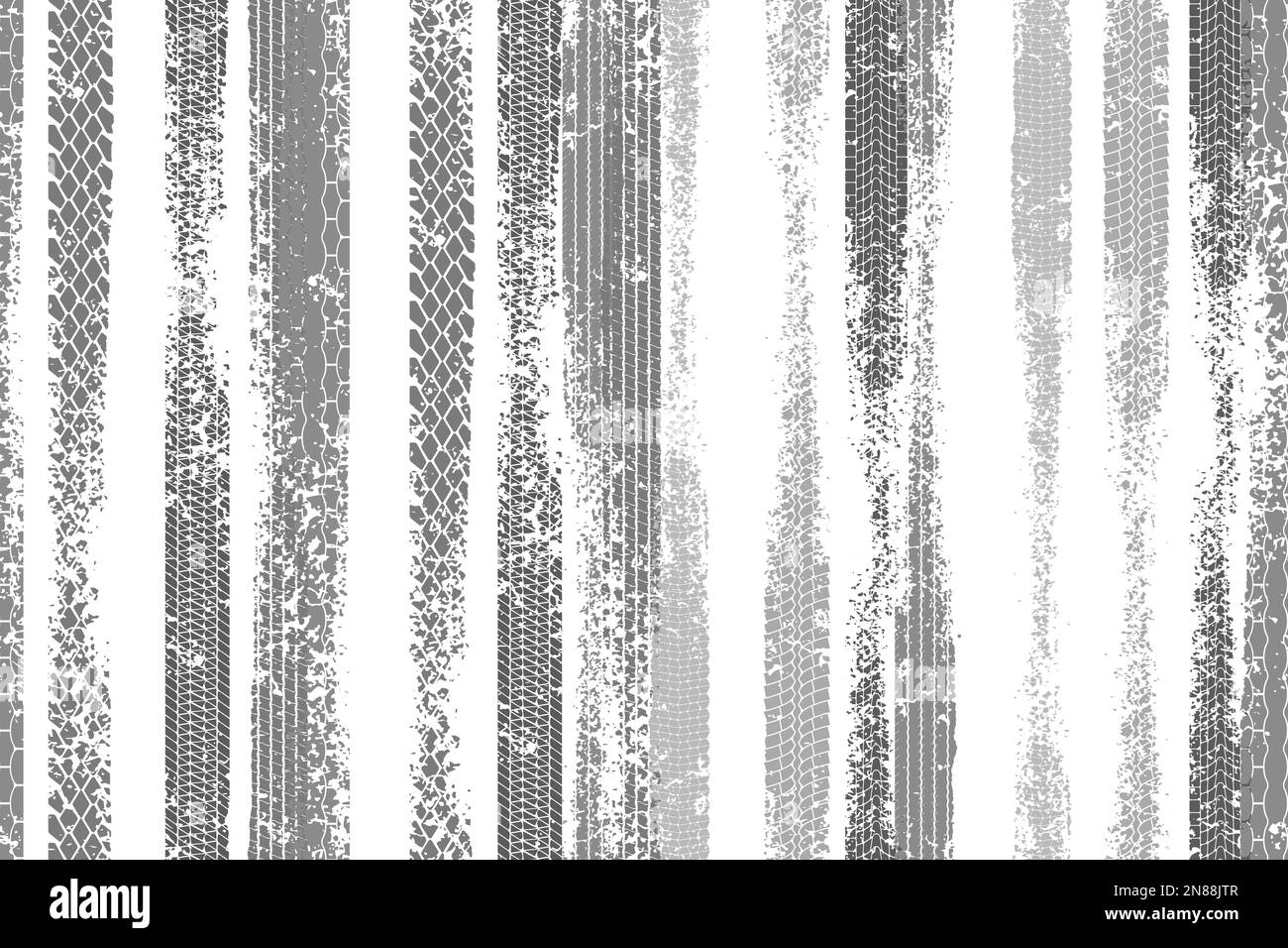 Vertical tire tread print with grunge effect seamless pattern ...