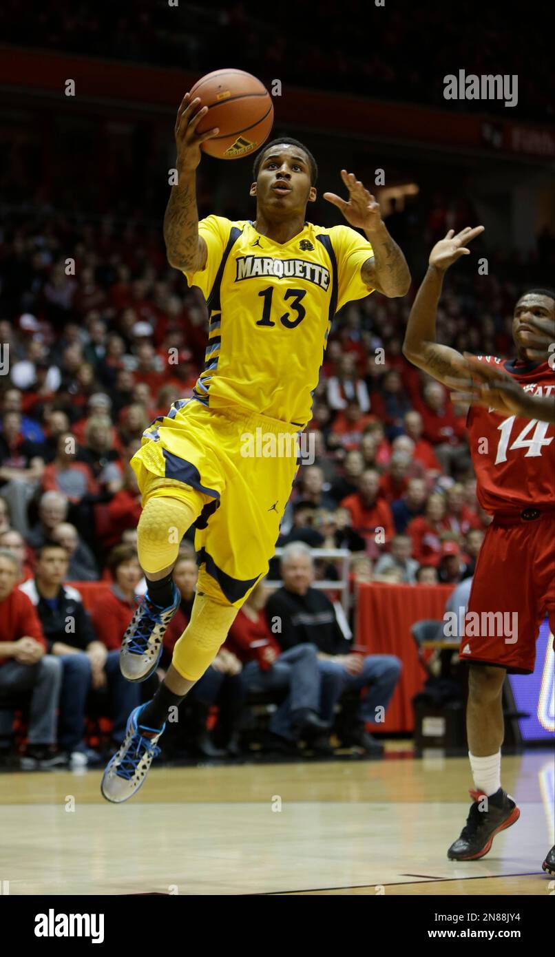 Marquette guard Vander Blue (13) in action against Cincinnati in an ...