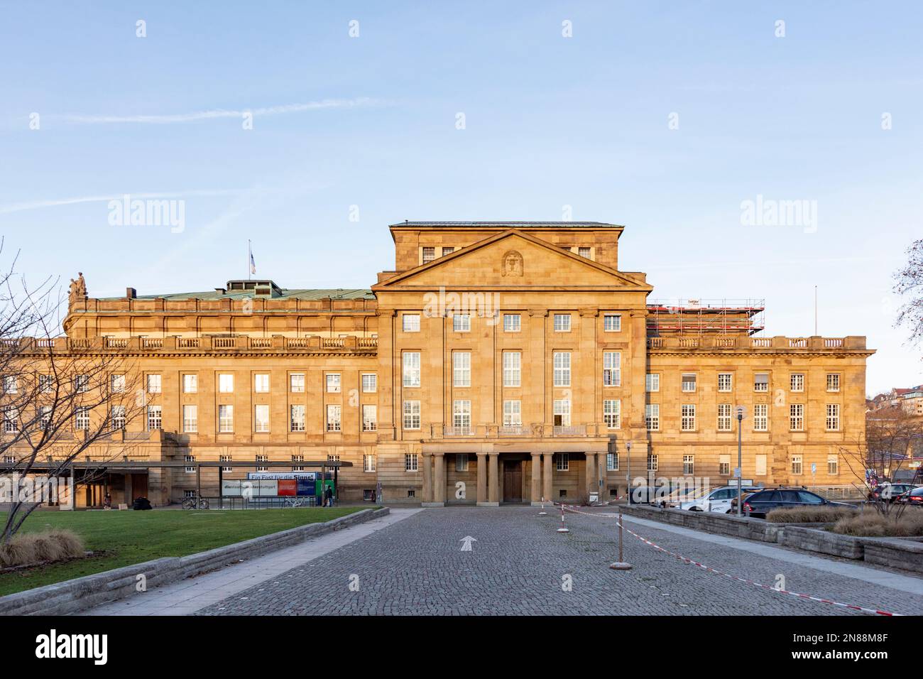 Stuttgart, Germany - January 7, 2023: Staatsoper Stuttgart (Stuttgart ...