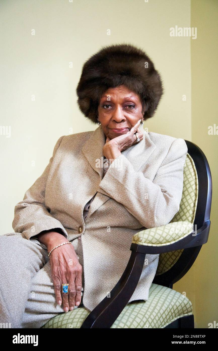 American gospel singer and author of "Remembering Whitney" Cissy ...