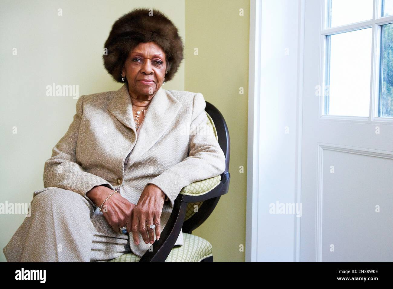 American gospel singer and author of "Remembering Whitney" Cissy ...