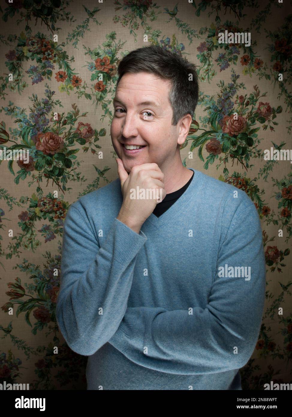 Actor Steve Little from the film "Wrong Cops" poses for a portrait ...