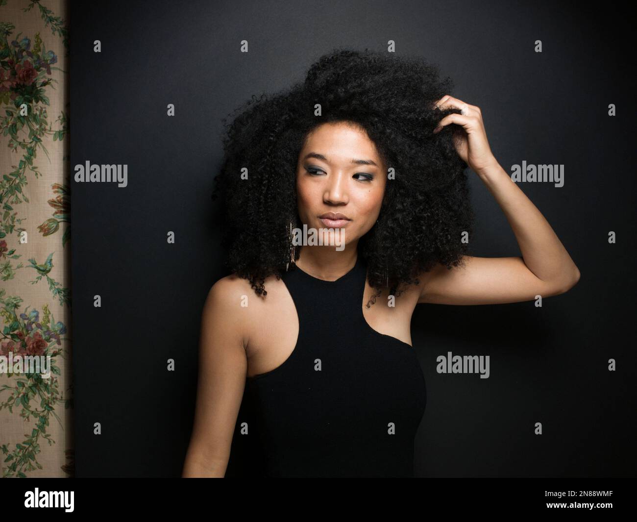 Singer Judith Hill from the film "Twenty Feet from Stardom" poses for a ...