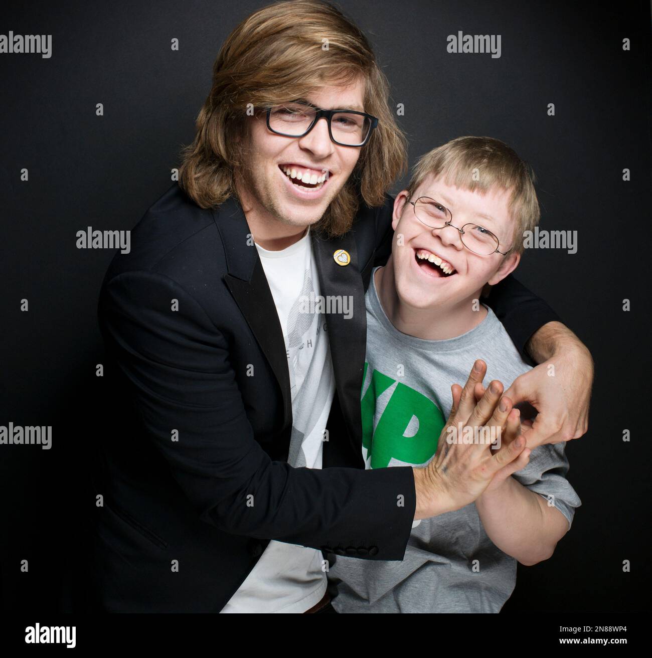 From left, snowboarder Kevin Pearce and brother David Pearce from the ...