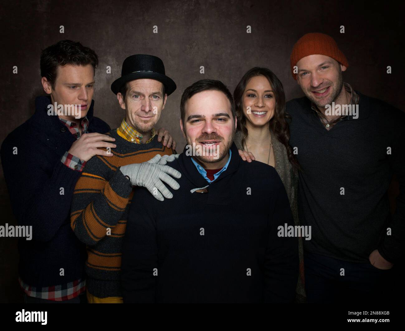 From left, actors Jonathan Groff, Denis O'Hare, writer/director Kyle ...