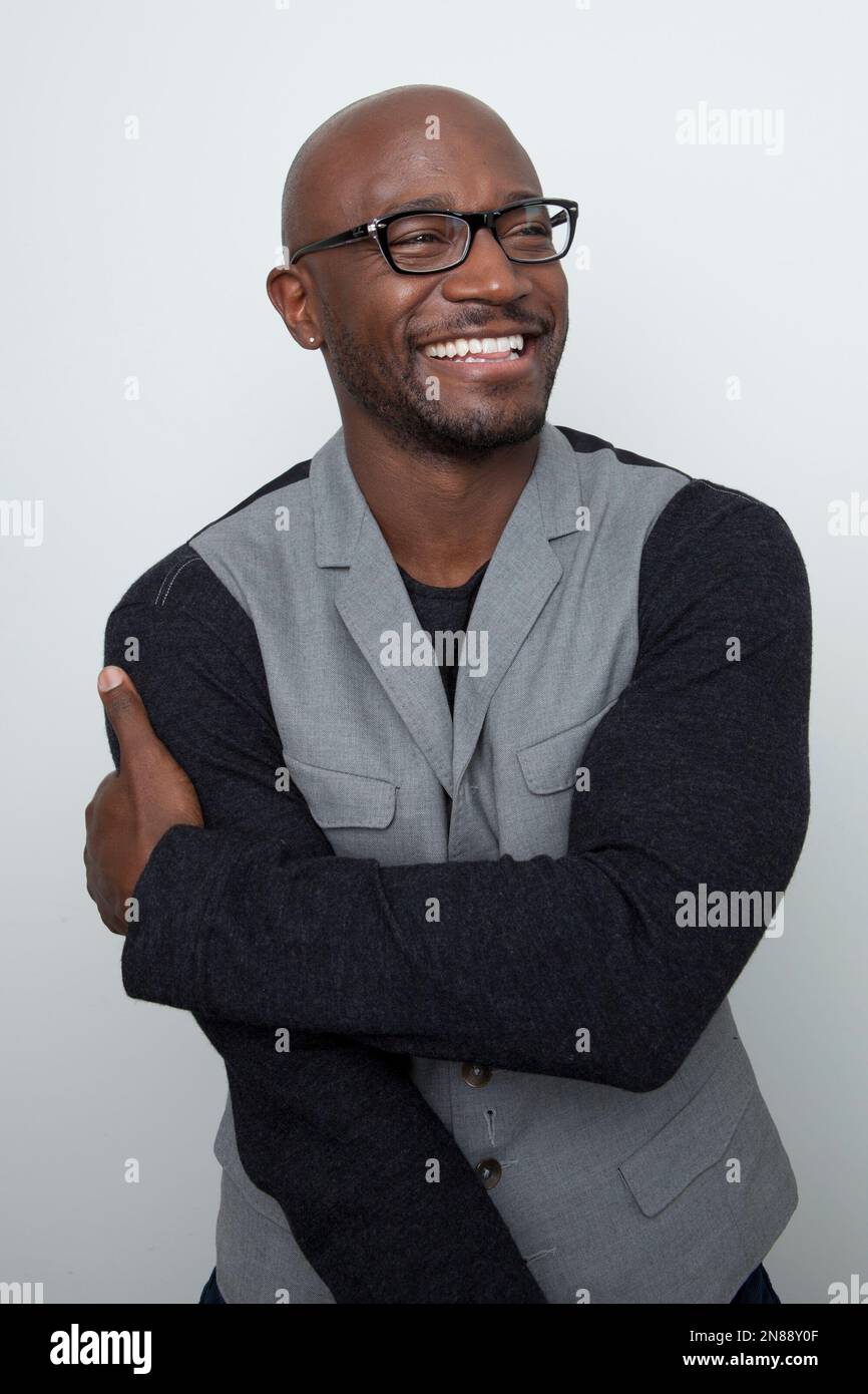 American actor Taye Diggs poses for a portrait, on Tuesday, Jan. 22 ...