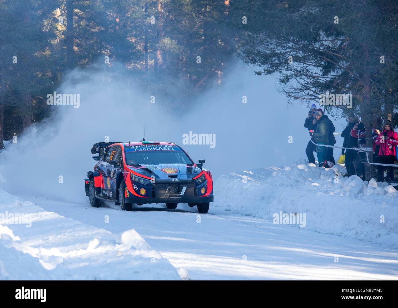 UMEÅ 20230211 Craig Breen, Ireland and James Fulton, Ireland, Hyundai ...