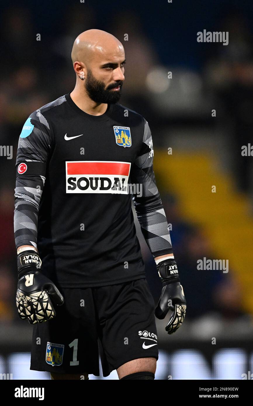 Westerlo's goalkeeper Sinan Bolat pictured during a soccer match between KVC Westerlo and KAA ...