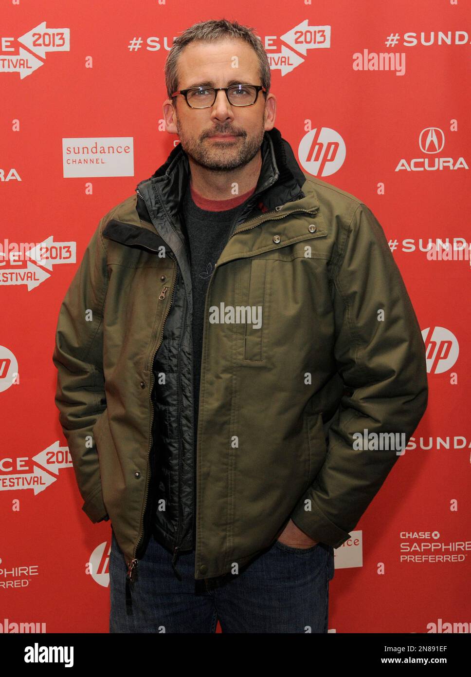 Steve Carell, a cast member in "The Way, Way Back," poses at the ...