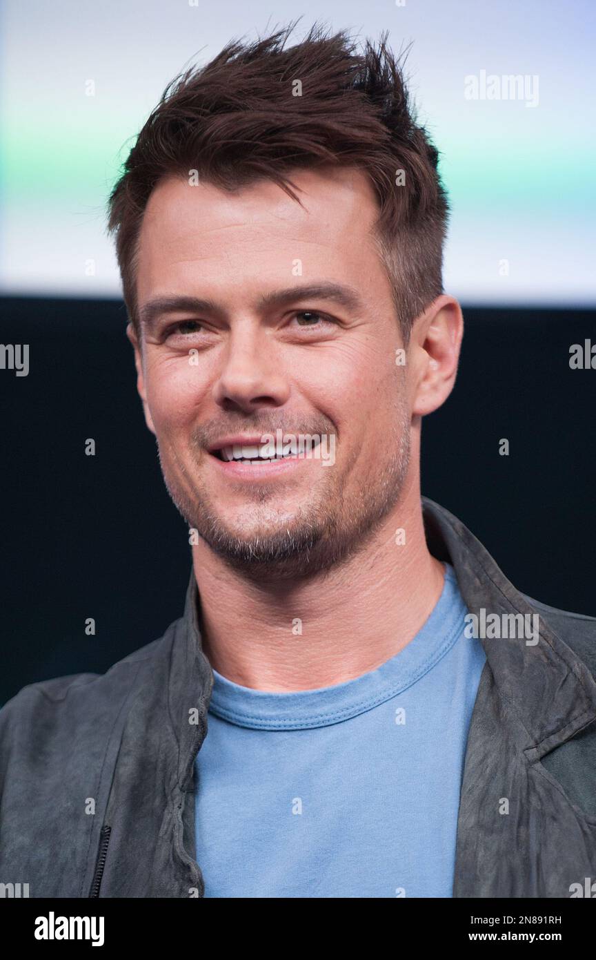 Actor Josh Duhamel visits New.Music.Live. at the MuchMusic Headquarters ...