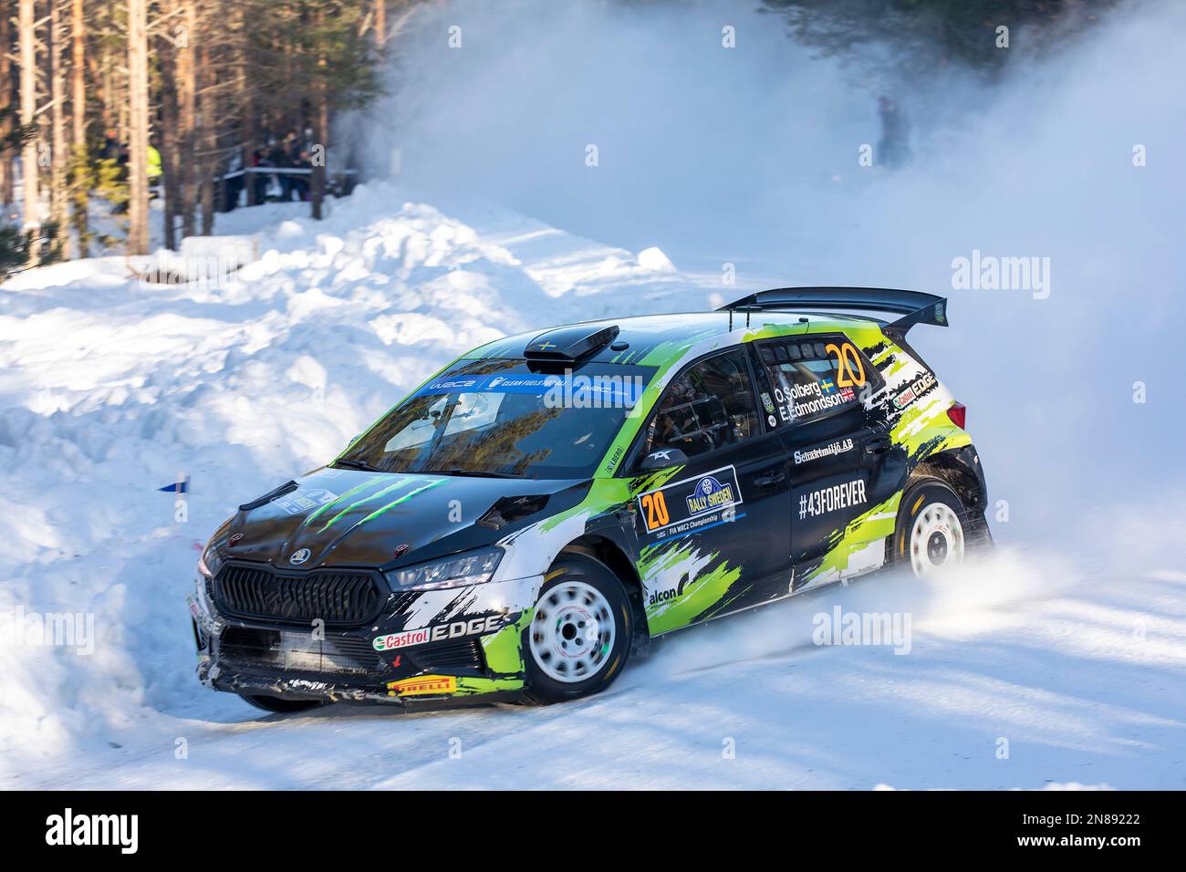 UMEÅ 20230211 Oliver Solberg, Sweden and Elliot Edmondson, Great ...
