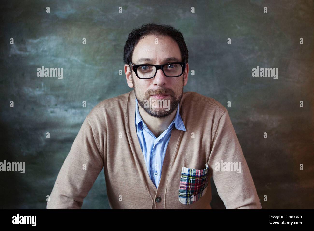 Director Ben Lewis from the film "Google And The World Brain" poses for ...