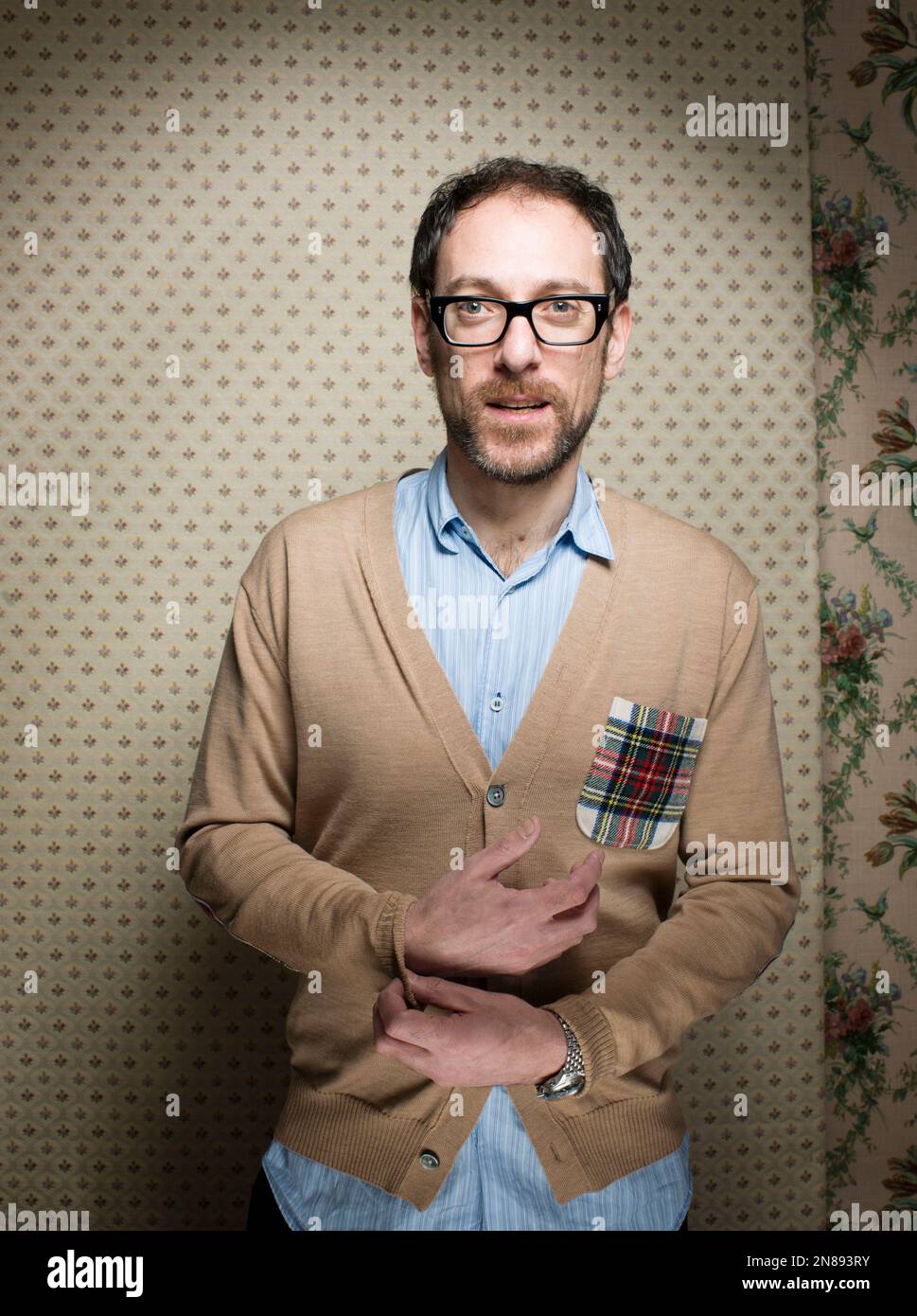 Director Ben Lewis from the film "Google And The World Brain" poses for ...