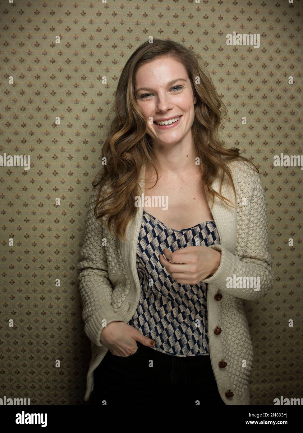 Actress Lindsay Burdge from the film "A Teacher" poses for a portrait ...