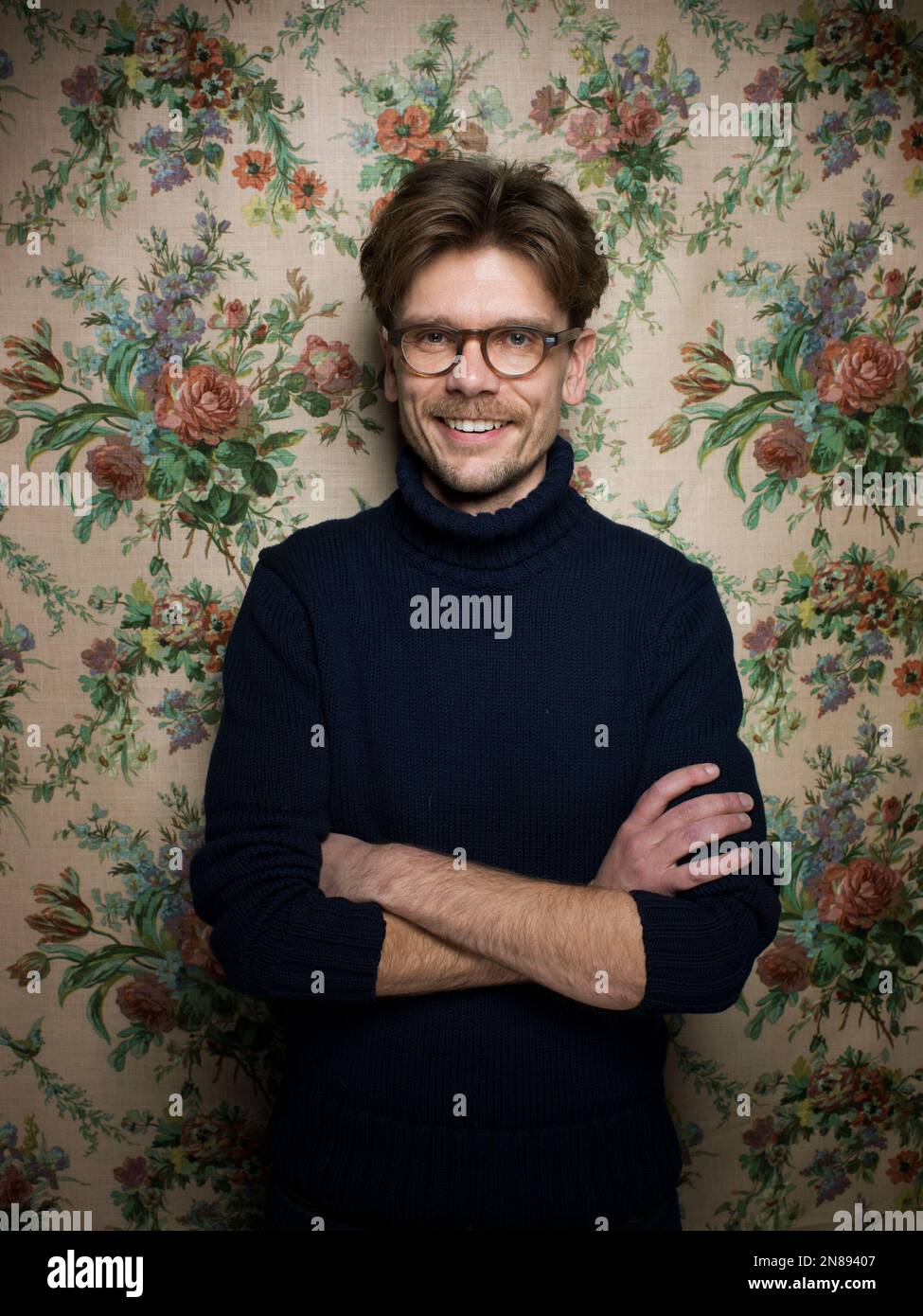 Filmmaker Travis Mathews from the film "Kink," poses for a portrait ...