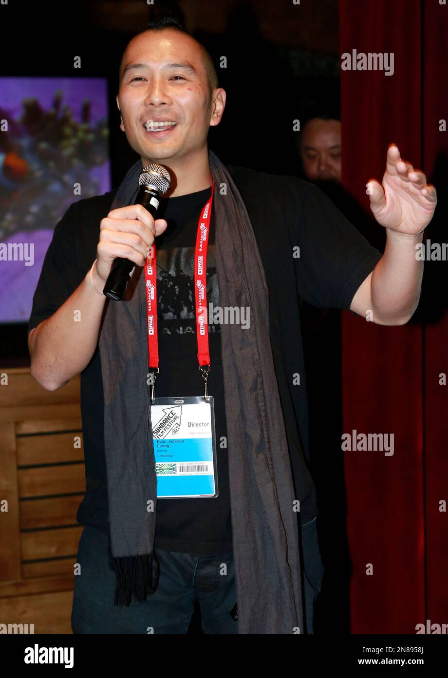 Evan Jackson Leong, Director of the film "Linsanity" is seen at Resorts ...