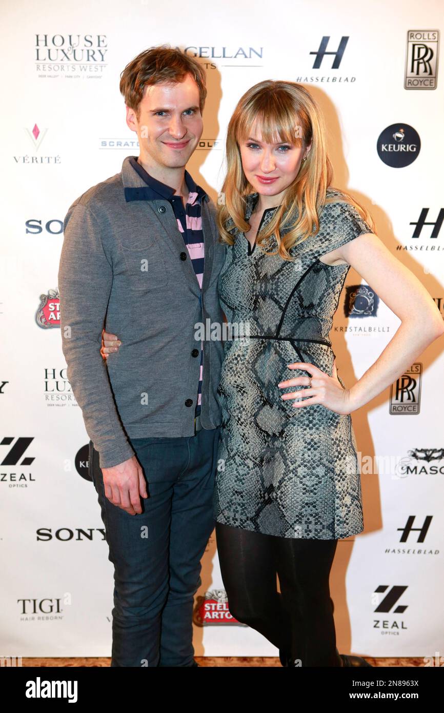 (l-r) Ryan Spahn and Halley Feiffer from the film "He's Way More Famous ...