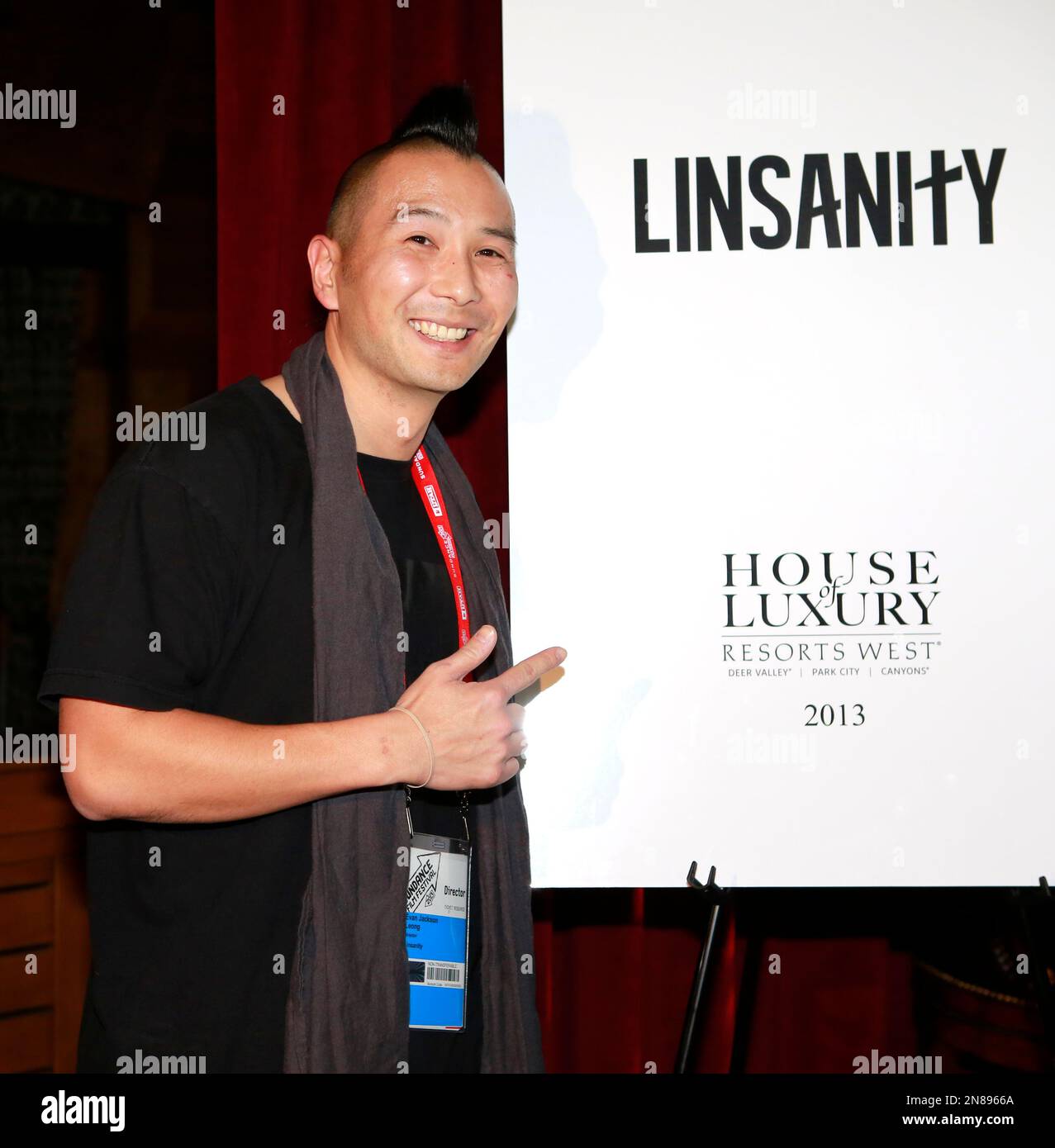 Evan Jackson Leong, Director of the film "Linsanity" is seen at Resorts ...
