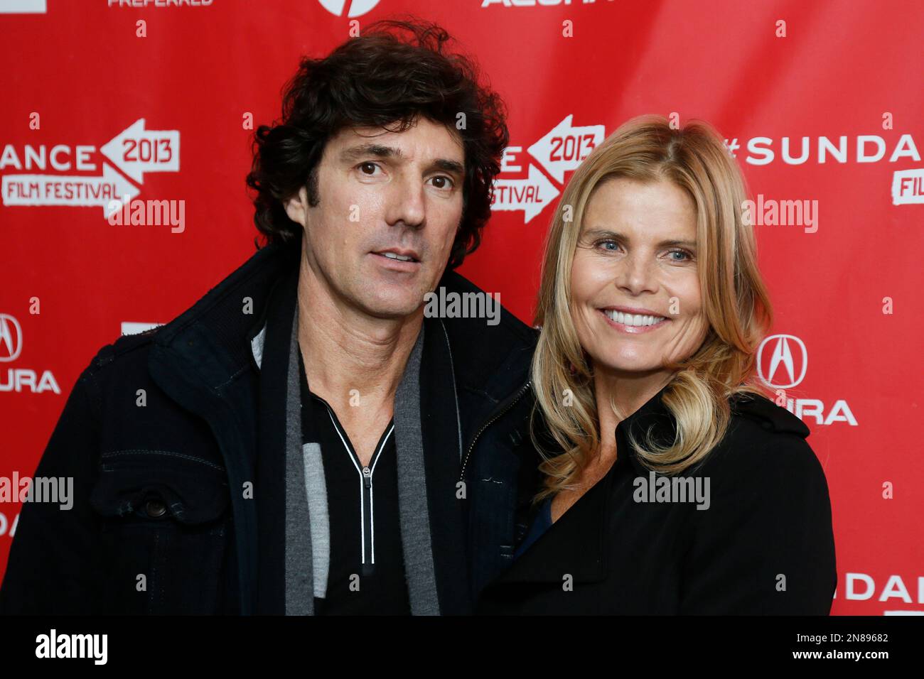 Cast members, actress Mariel Hemingway, right, and her boyfriend Bobby ...