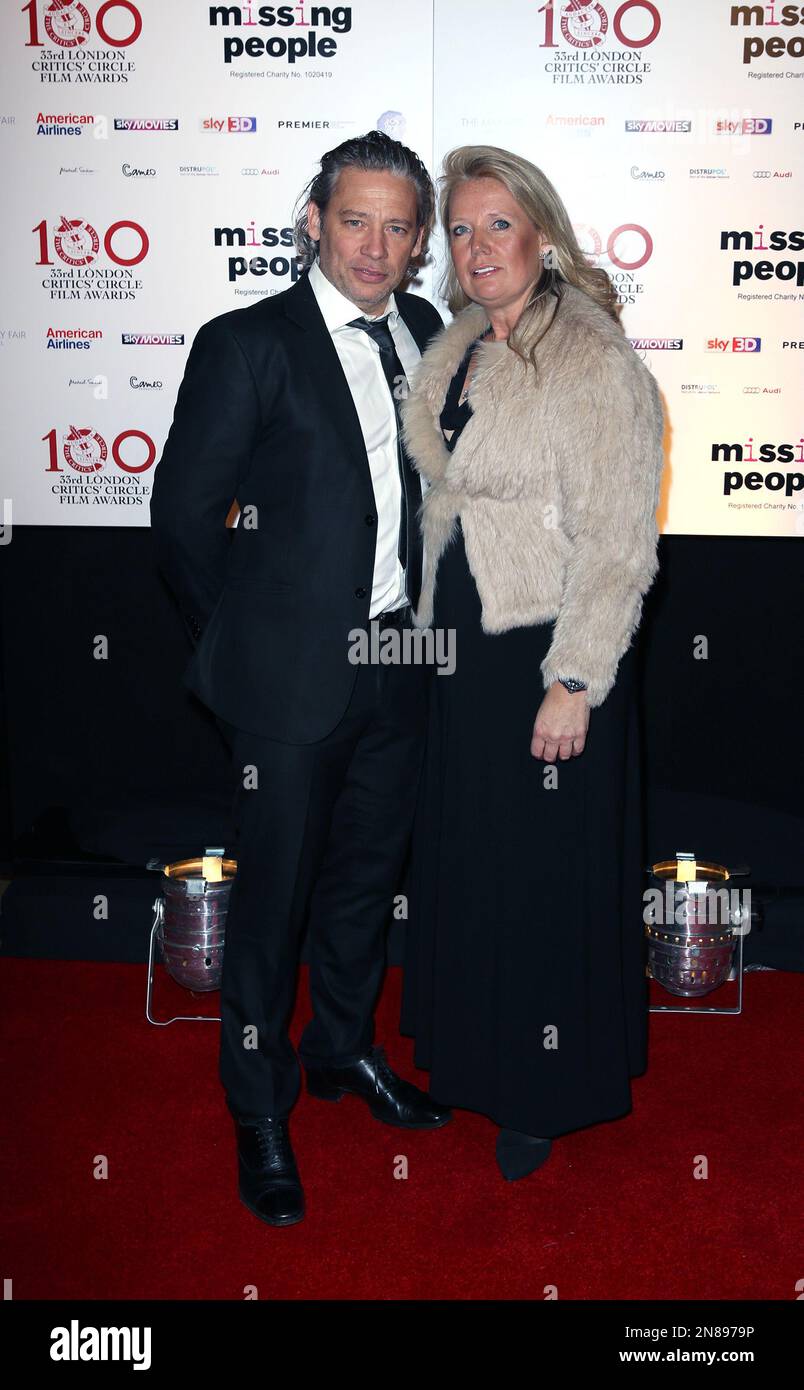 Dexter Fletcher and Sam Tromans seen at the 33rd London Critics Circle ...