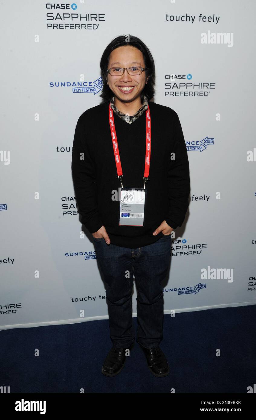 Musician Tomo Nakayama arrives at the "Touchy Feely" premiere party at ...