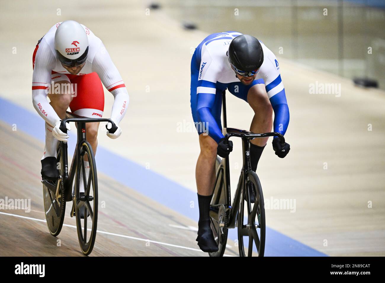 Mikhail Yakovlev of Israel, right, and Mateusz Rudyk of Poland in ...