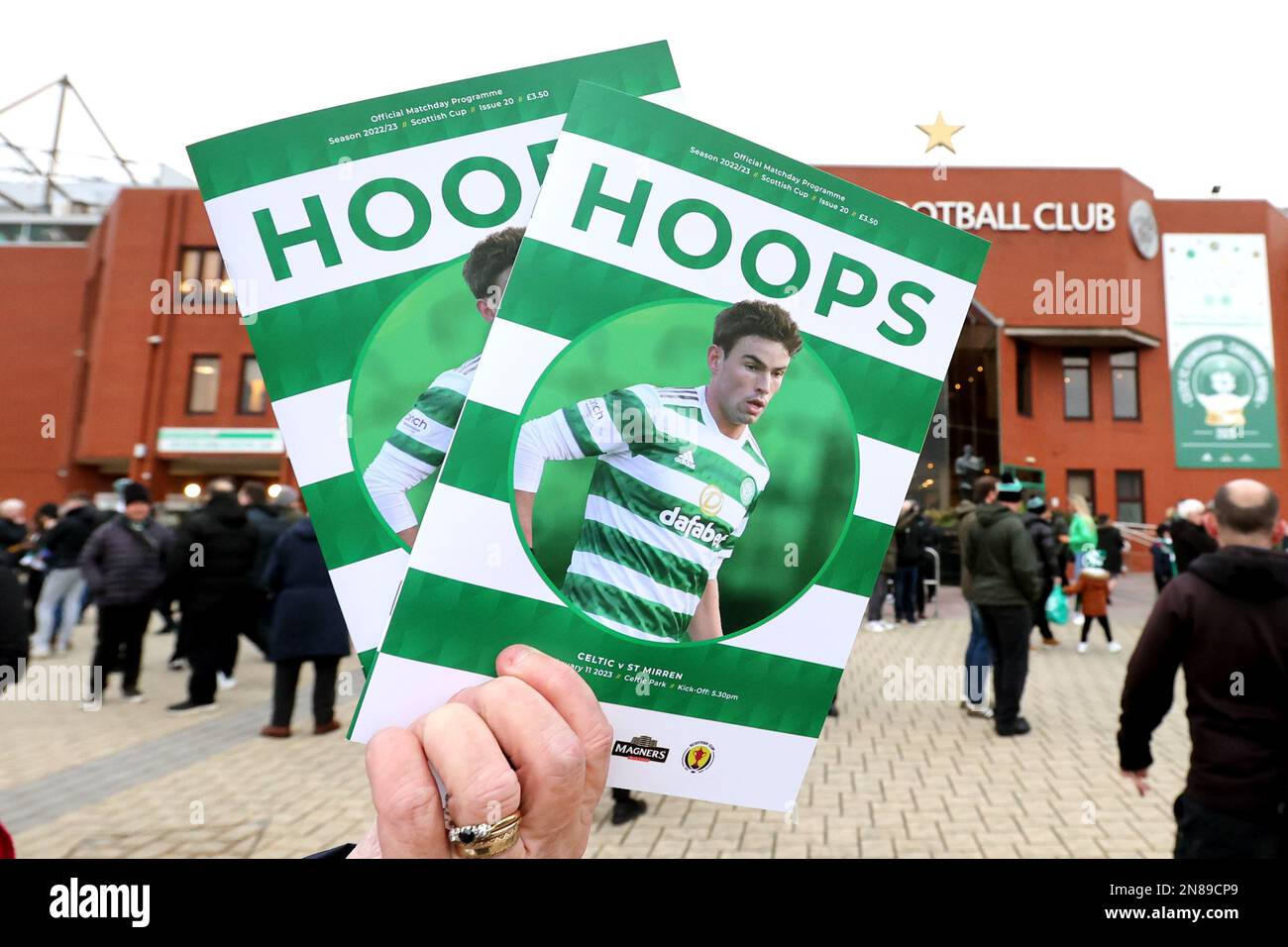 Scottish cup programmes hi-res stock photography and images - Alamy