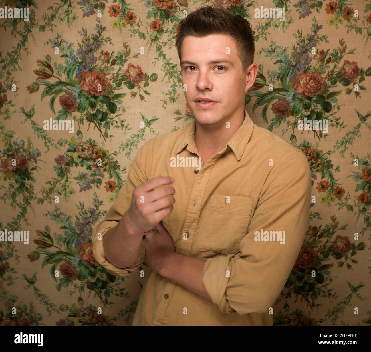 Xavier Samuel from the film "Two Mothers" poses for a portrait during ...